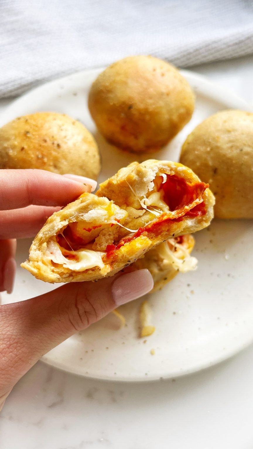 Crispy Pizza Buns - Alexarciab Healthy Recipes