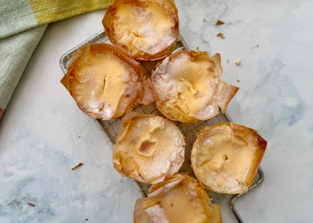 Filo egg tarts - Alexarciab Healthy Everyday Recipes