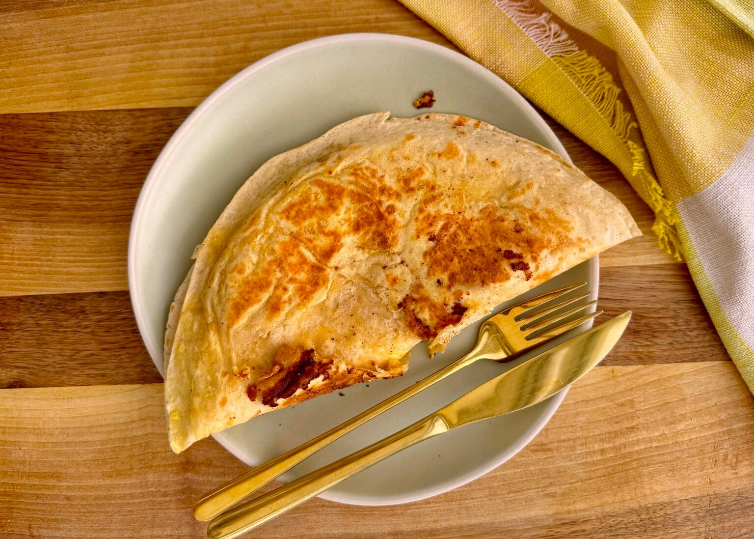 Bacon Tortilla Omelette - Alexarciab Healthy Recipes